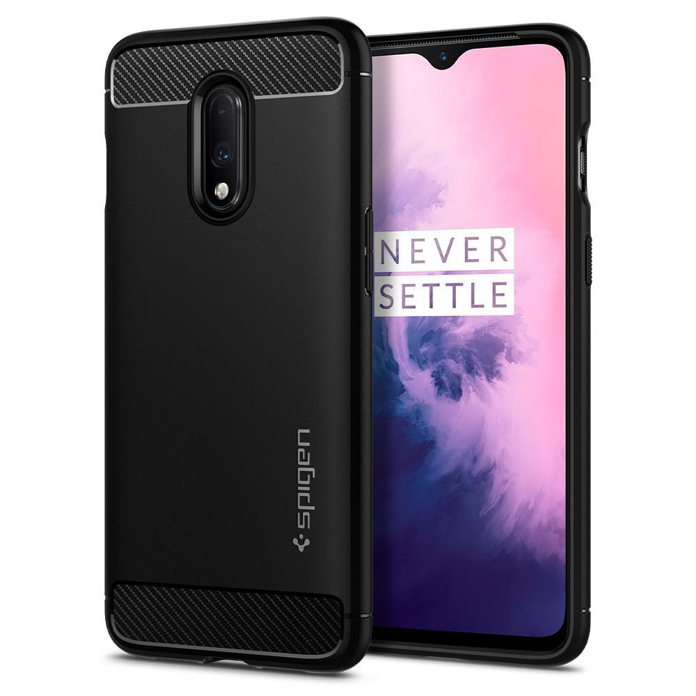 Köp Spigen OnePlus 7 Case Rugged Armor Black online